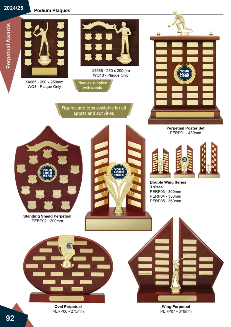 Plaques & Shields | City Trophies