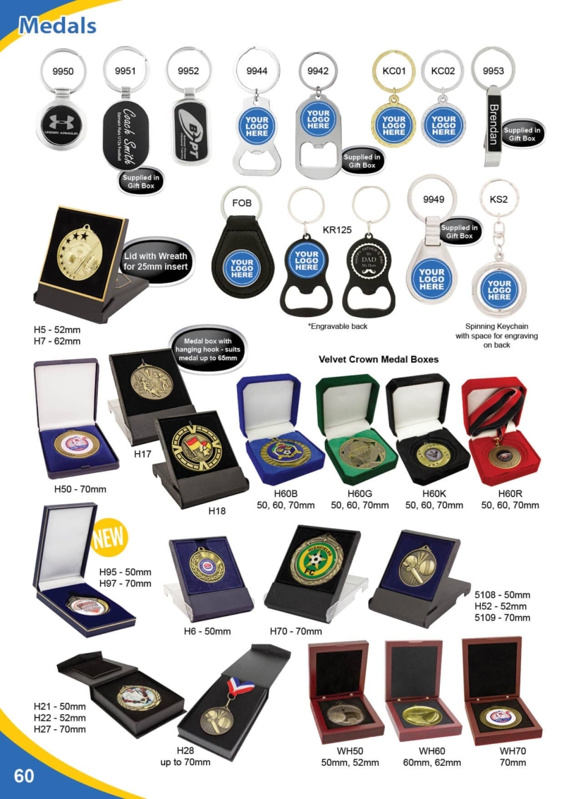Medallions & Accessories | City Trophies